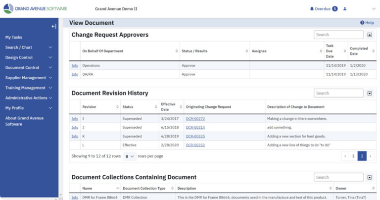 Document Control - Manage Documentation Workflows